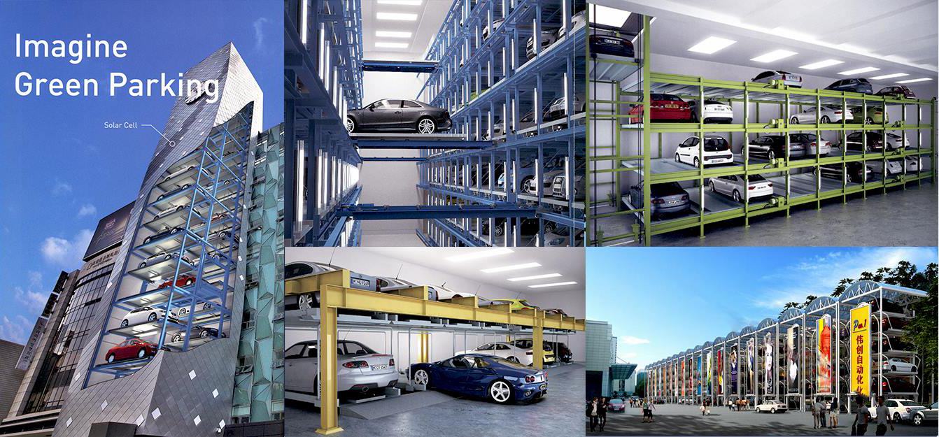 These smart parking systems are perfect for densely populated cities ...