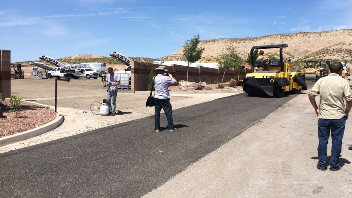A road built from recycled plastic bottles - Sustainable Avenue