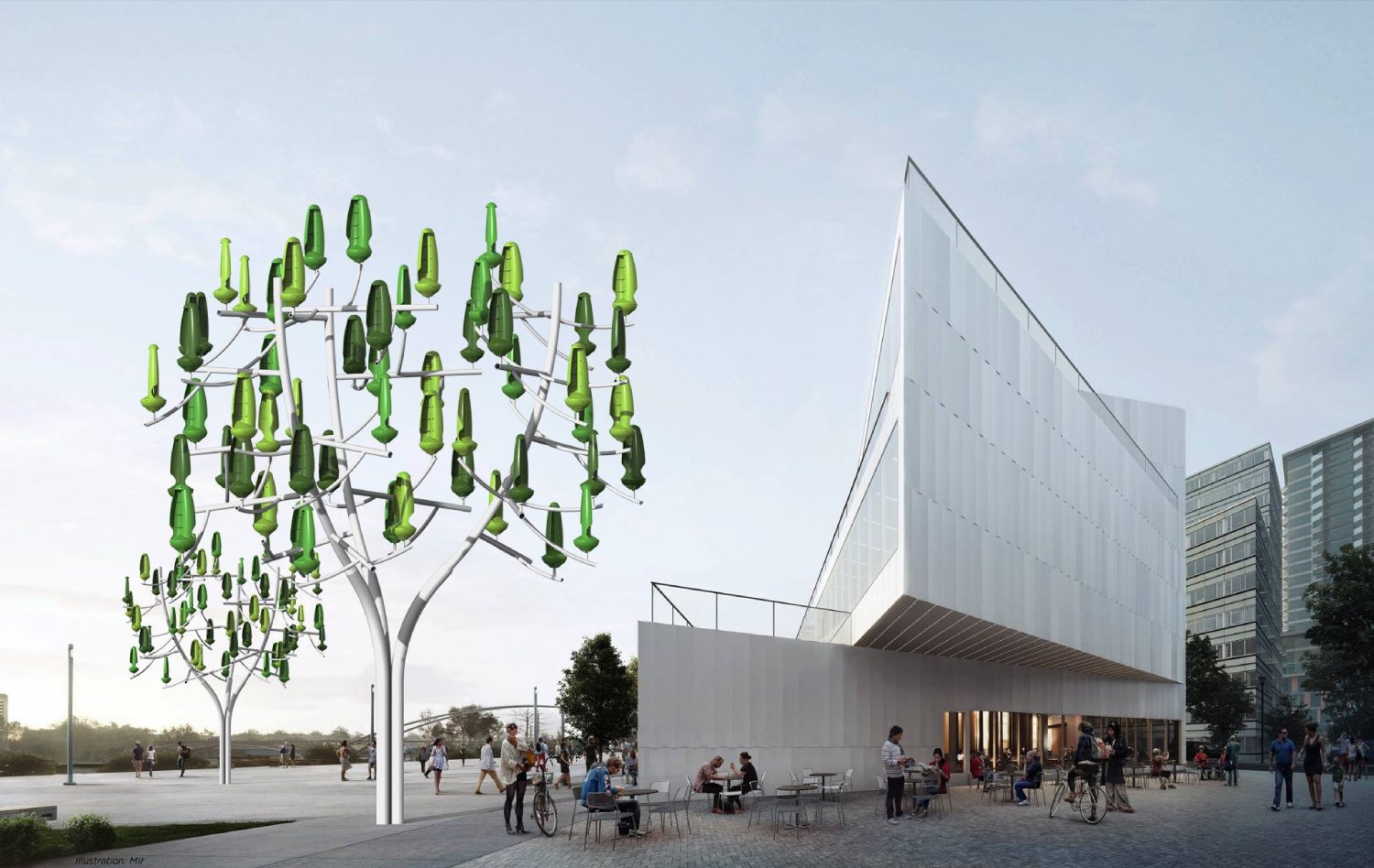 This tree-shaped wind turbine is made for urban areas - Sustainable Avenue