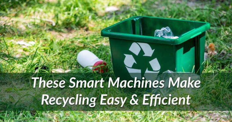 These Smart Machines Make Recycling Easy & Efficient - Sustainable Avenue